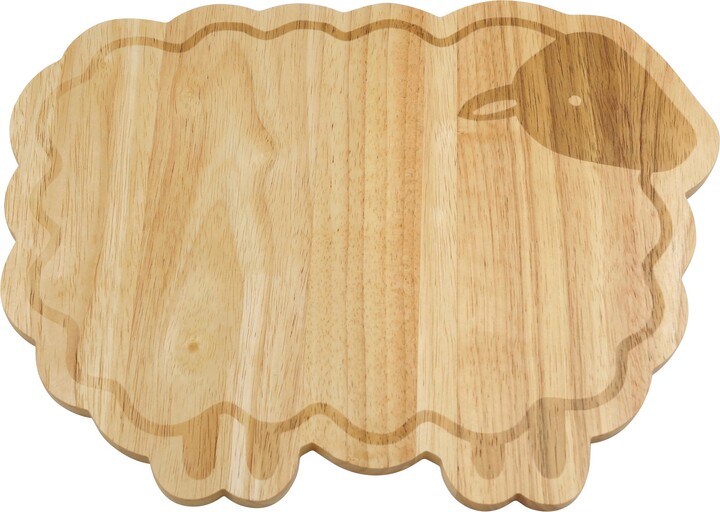 Dunelm Penny the Sheep Wood Chopping Board Brown - ShopStyle