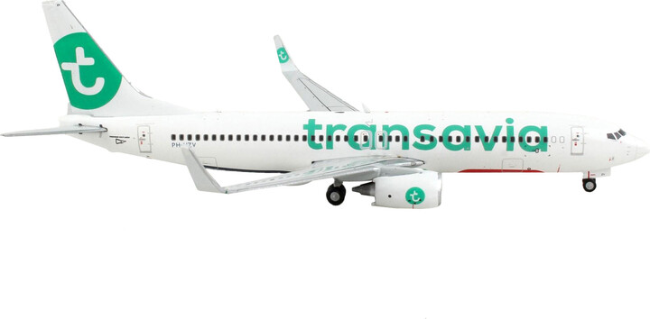 Boeing 737-800 Commercial Aircraft "Transavia Airlines" White with ...