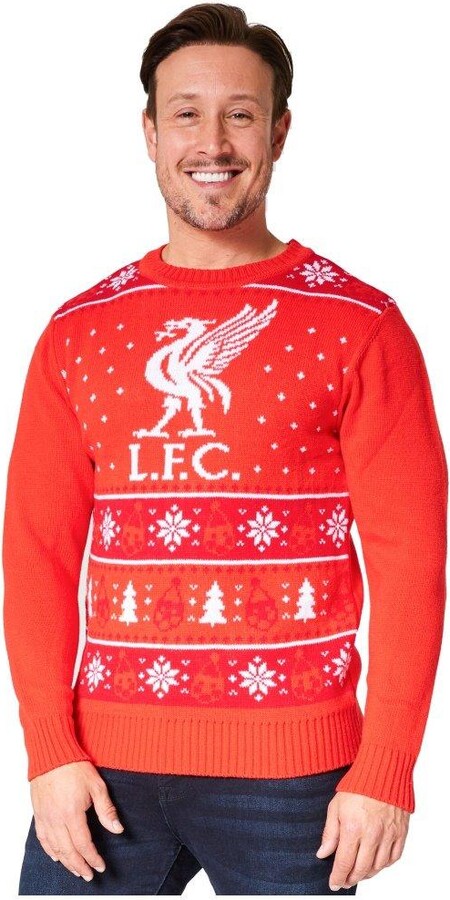 Liverpool FC Christmas Jumper Crew Neck - ShopStyle