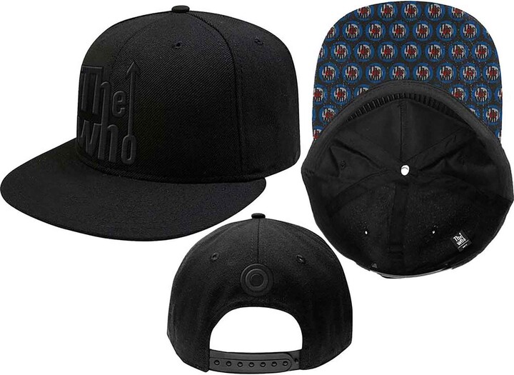 Who Arrow Mod Band Logo Brim Print Snapback Baseball Cap - ShopStyle Hats