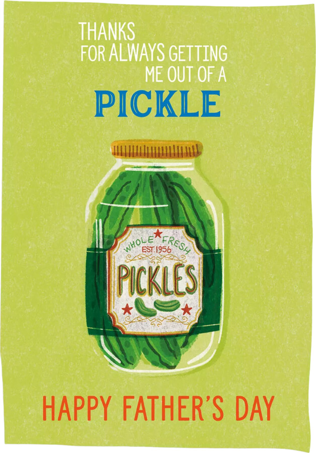 Art File Pickles Father's Day Card - ShopStyle