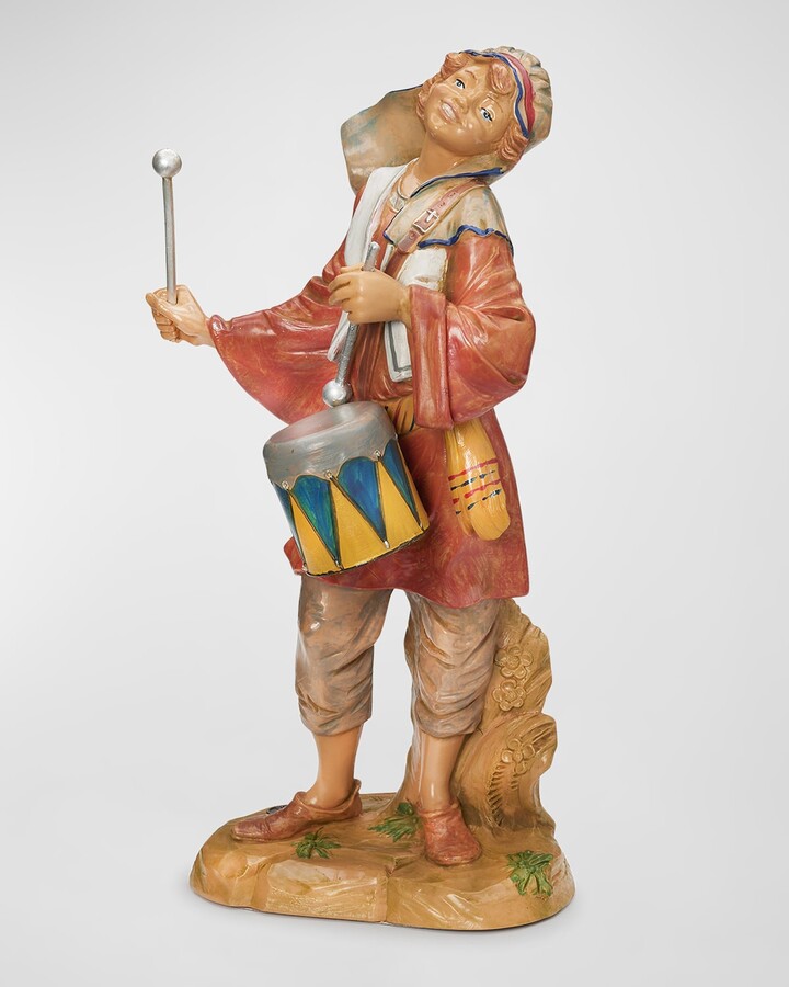 Roman/Fontanini 12" Scale Jareth, Drummer Boy Nativity Figure ...