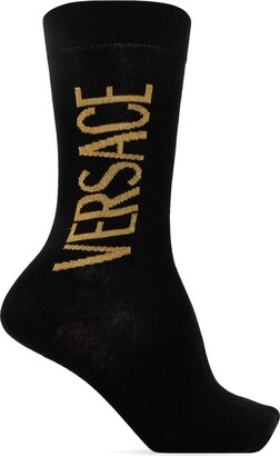 Versace Men's Logo Socks - ShopStyle