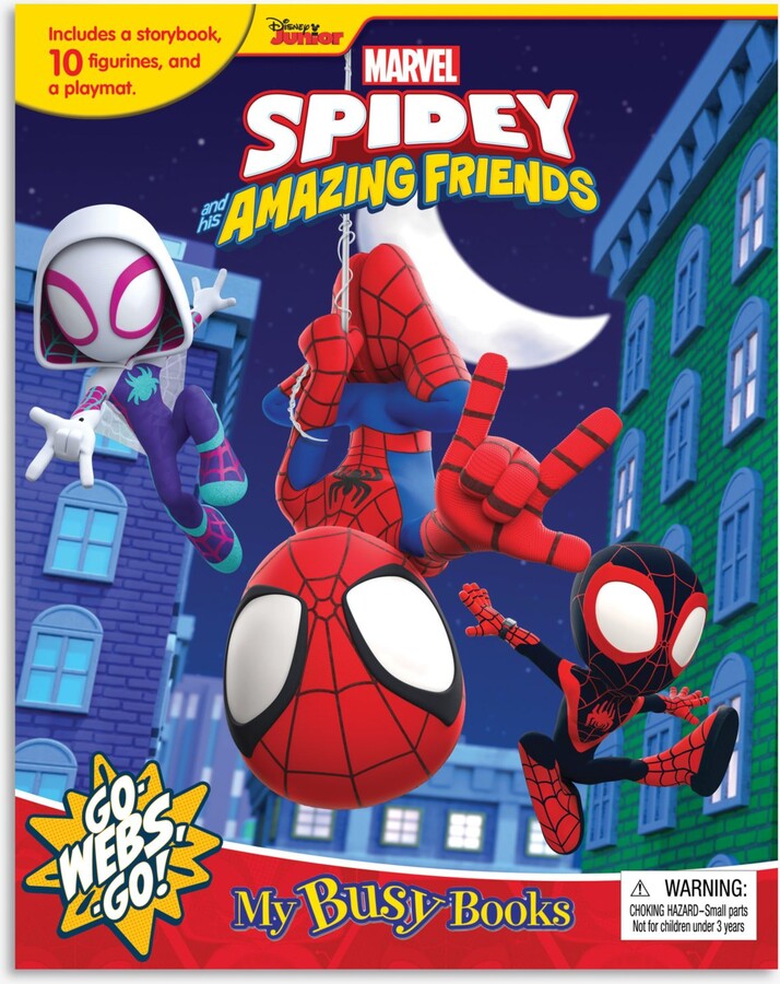 Spiderman Spidey And His Amazing Friends My Busy Book Kids' Book ...