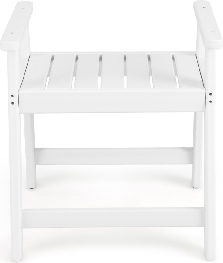 Skonyon Heavy Duty Shower Bench with Arms for Inside Shower Shaving ...