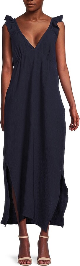 Saks Fifth Avenue Made in Italy Saks Fifth Avenue Women's Gauze Flutter ...