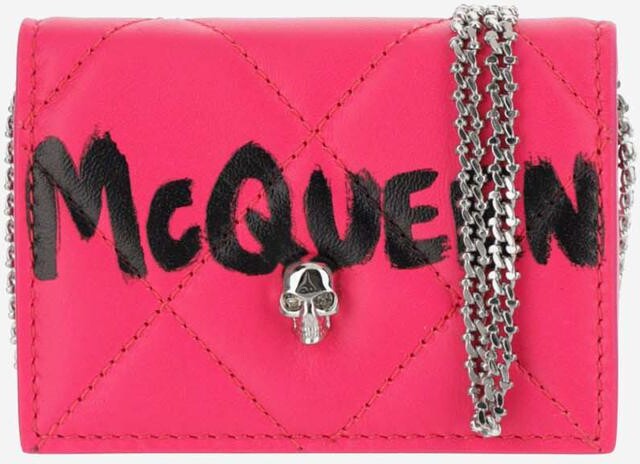 Alexander McQueen Graffiti Wallet - ShopStyle