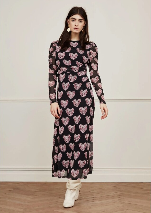 FABIENNE CHAPOT Bella Mesh Midi Dress - Heartensia - ShopStyle