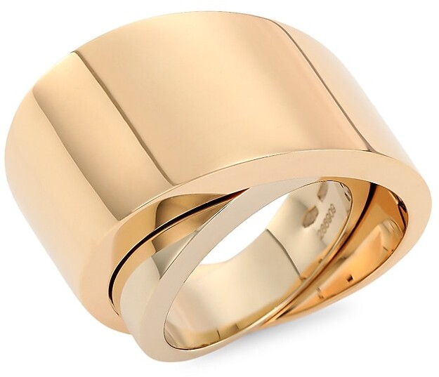 Vhernier Tourbillon Two-Tone 18K Gold Ring - ShopStyle