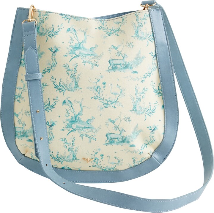 Fable England Women's Blue Fable Toile De Jouy Messenger Bag - ShopStyle