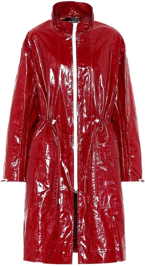 Isabel Marant Ensel coated jacket - ShopStyle