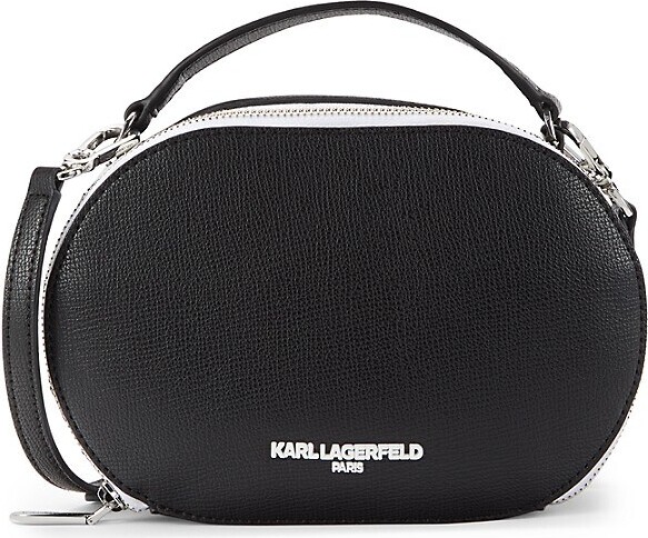 Karl Lagerfeld Paris Maybelle Oval Crossbody Bag - ShopStyle