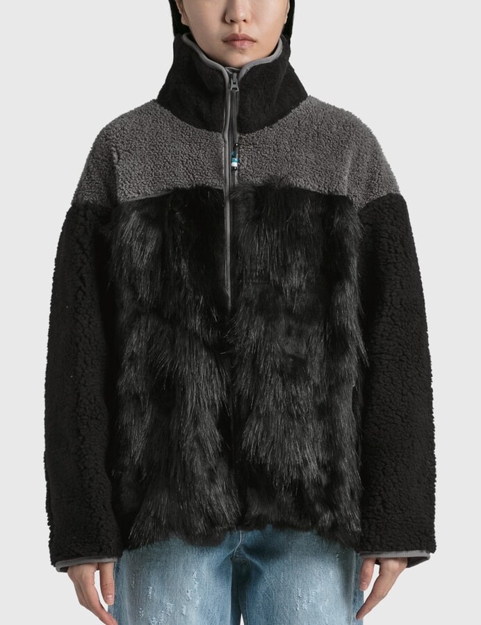 TheOpen Product FAUX FUR FLEECE Jacket - ShopStyle