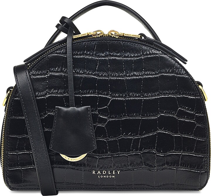 Radley London Orchard Road Croc-Embossed Small Zip Around Leather ...