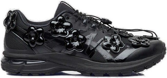 Asics Gel-Terrain X Cecilie Bahnsen Flower Patch Lace-Up Sneakers ...