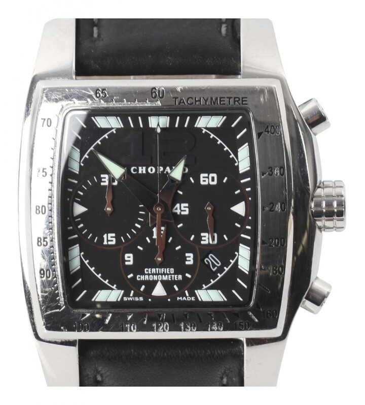 Chopard black Steel Watches - ShopStyle