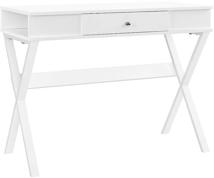 Ameriwood Industries/vdc Ameriwood Carlisle Campaign Desk In White - ShopStyle