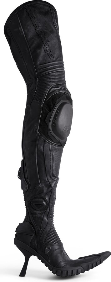 Balenciaga Biker 90Mm Over-The-Knee Boot - ShopStyle