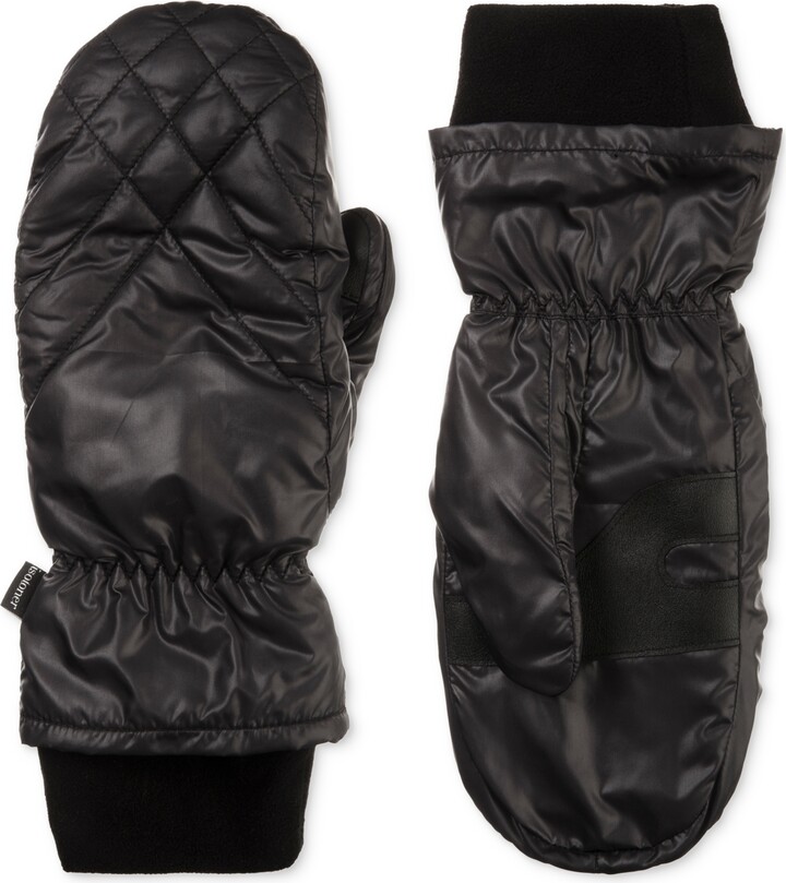 Isotoner Signature Insulated Water-Repellent Quilted Mitten, Created ...
