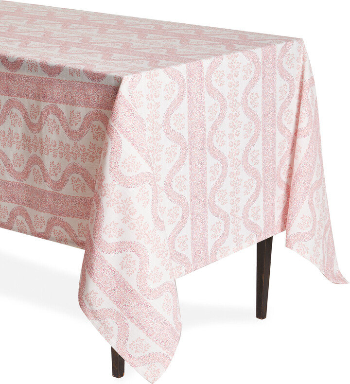 Moda Domus x Sister Parish Dolly Linen Tablecloth - ShopStyle