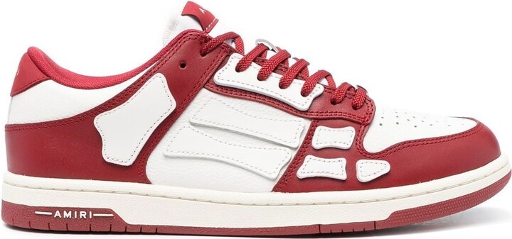 Amiri Skel logo low-top sneakers - ShopStyle