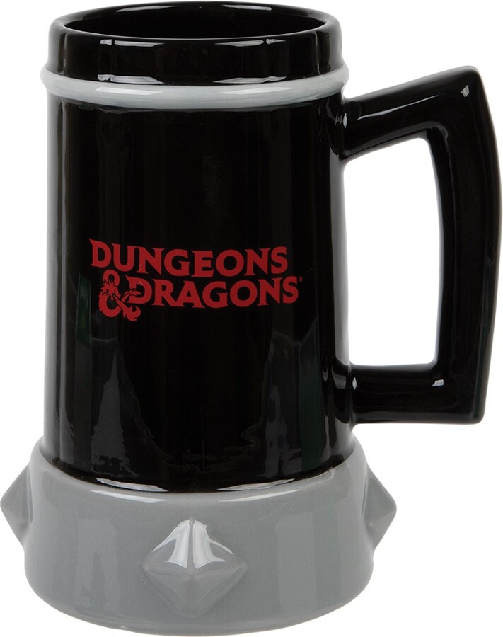 Dungeons & Dragons Dungeons and Dragons Tankard Mug with Metal ...