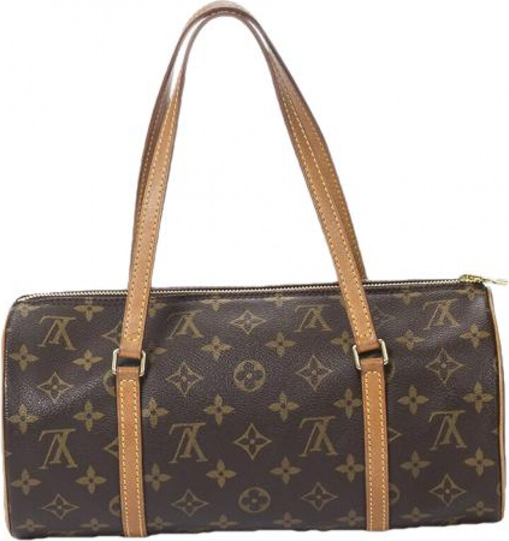 Louis Vuitton Papillon leather handbag - ShopStyle Tote Bags