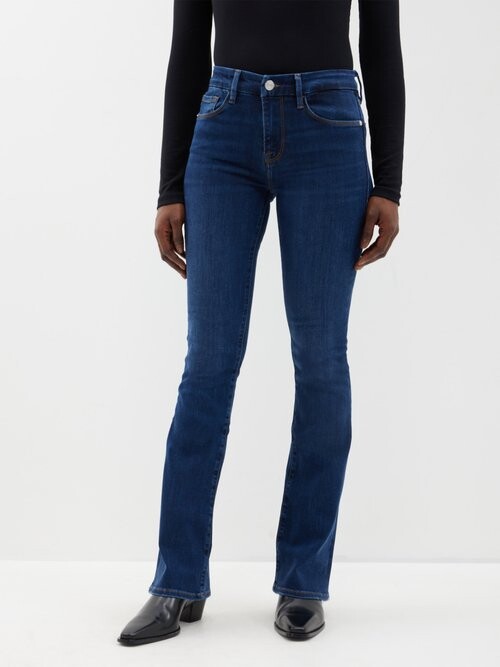 Frame Le Mini Bootcut Jeans - ShopStyle