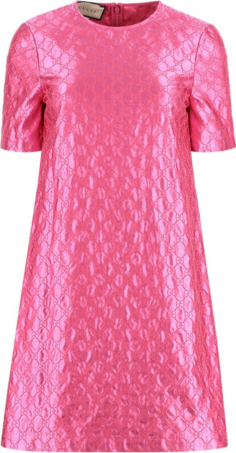 Gucci Embroidered Mini Dress - ShopStyle
