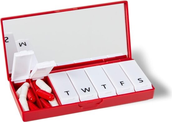 PORT AND POLISH Limited Release Cherry Red Pill Box - ShopStyle Makeup ...