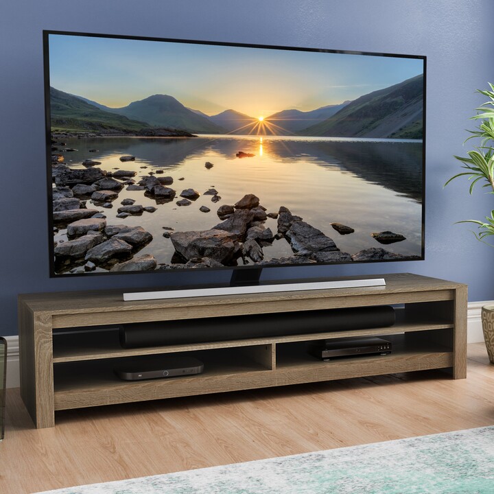AVF Calibre Wide TV Stand 180,Oak Effect Brown - ShopStyle