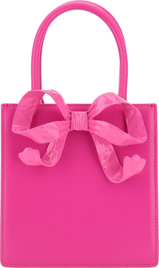 Self-Portrait Bow Mini Tote Bag - ShopStyle