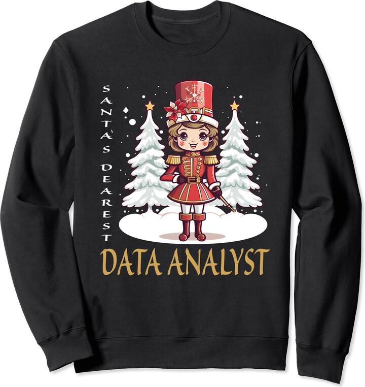 DATA ANALYST Gifts Data Analyst Christmas Classic Female Nutcracker ...