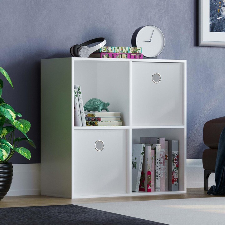 Home Discount Vida Designs Durham 2x2 Cube Storage Unit & Cube Storage ...