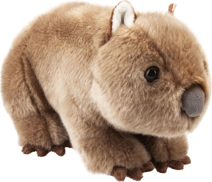 VFM e-Store Wombat Soft Toy Wild Animal Plush Cuddly Soft Furry Fluffy ...