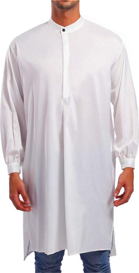 ZZOU Clergy Robe Adults Pulpit Anglican Priest Vestments Muslim Men ...