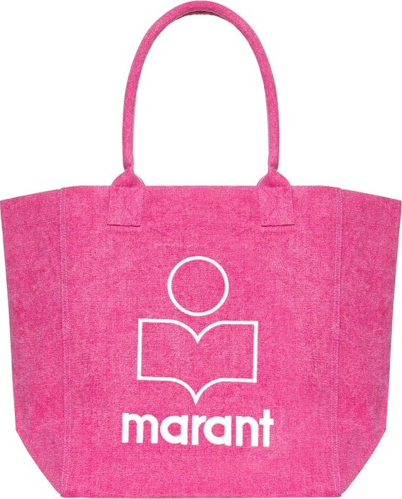 Isabel Marant Logo Embroidred Large Tote Bag - ShopStyle