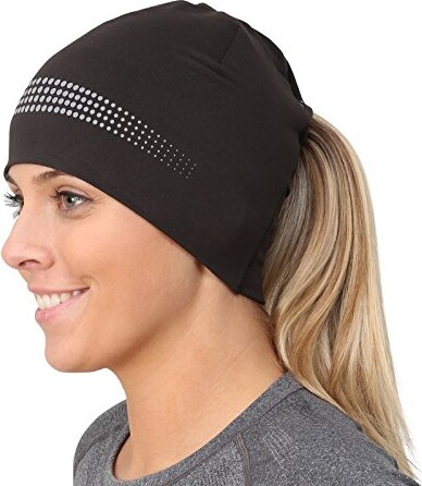 TrailHeads Ponytail Hat - Adrenaline Series | Women’s Running Beanie ...