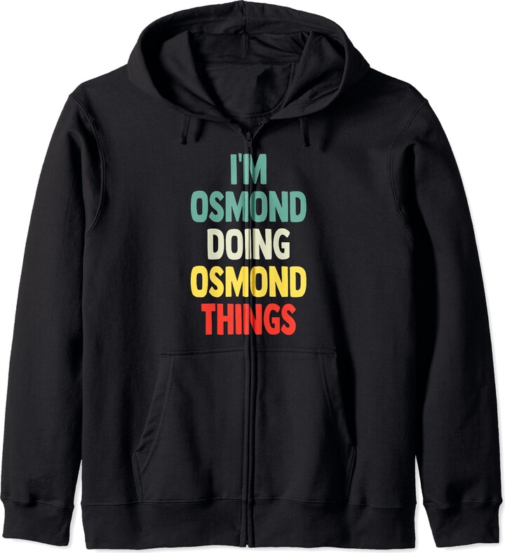 Gift Tee Name Osmond I'M Osmond Doing Osmond Things Fun Personalized ...