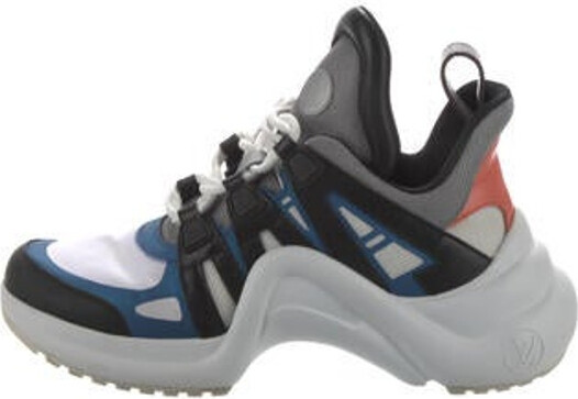 Louis Vuitton Monogram Leather Chunky Sneakers - ShopStyle