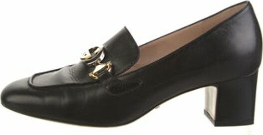 Gucci Leather Pumps - ShopStyle