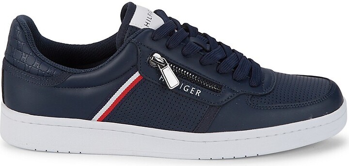 Tommy Hilfiger Lestyn Perforated Sneakers - ShopStyle