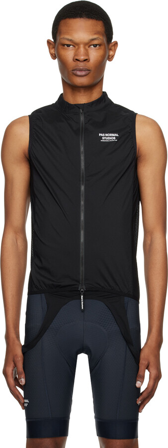 Pas Normal Studios Black Mechanism Stow Away Vest - ShopStyle Outerwear