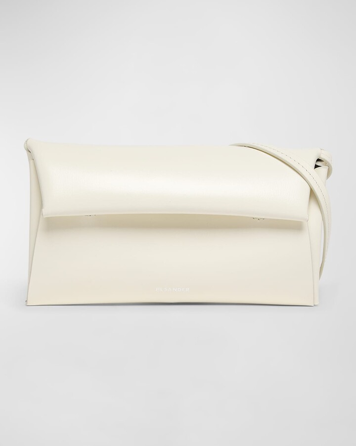 Jil Sander Small Envelope Flap Leather Shoulder Bag - ShopStyle