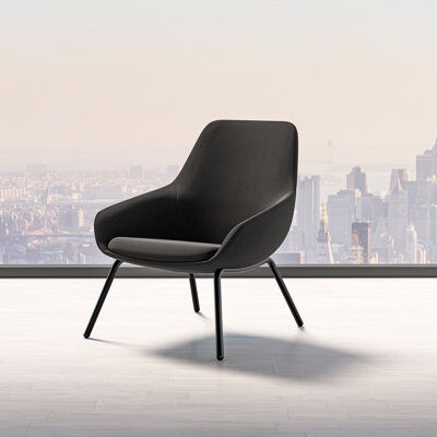 Lilly Upholstered Lounge Chair from 9to5 Seating - ShopStyle Armchairs ...