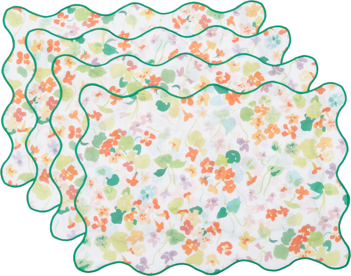 Caitlin McGauley for Moda Domus of-Four Linen PlacematsMcGauley for ...