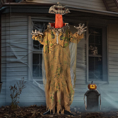 The Holiday Aisle 6FT Animatronics Halloween Decorations Outdoor ...