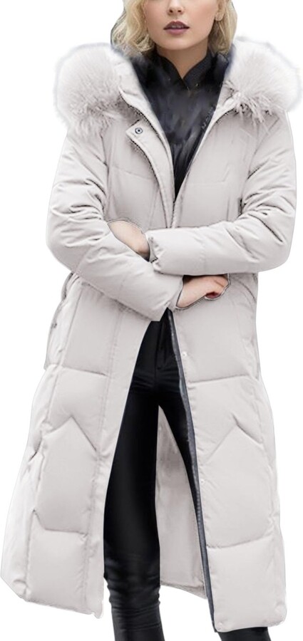 Generic Winter Jackets for Women Long Warm Slim Fit Winter Coat ...