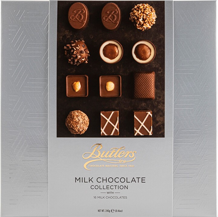 Butlers Chocolates Milk Chocolate Collection 240g, Premium Chocolate ...
