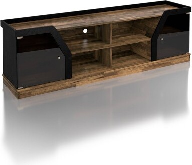 Invera 4 Shelf TV Stand for TVs up to 70" Light Hickory - HOMES: Inside ...